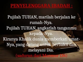 liturgi / tata ibadah ibadah gemim minggu ke 2 | PPTX