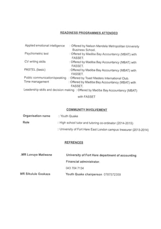 MY CV with SUPPORTING DOCS | PDF