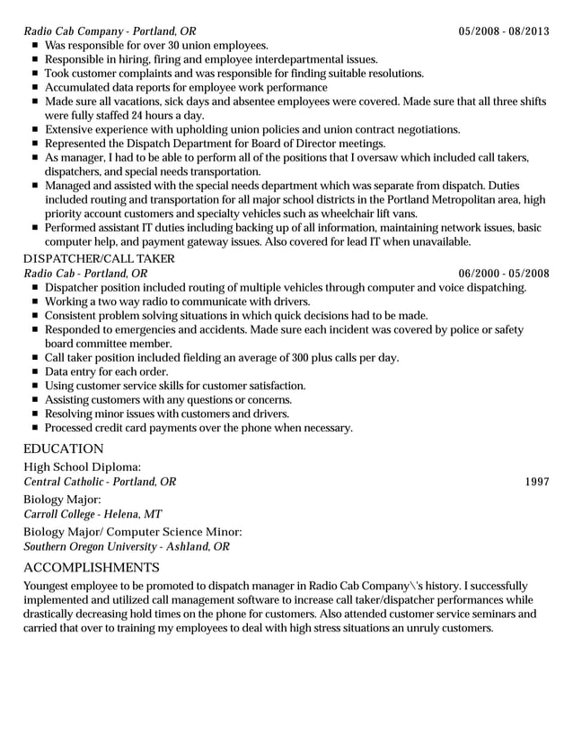 Dylan Brown Resume 1 | PDF