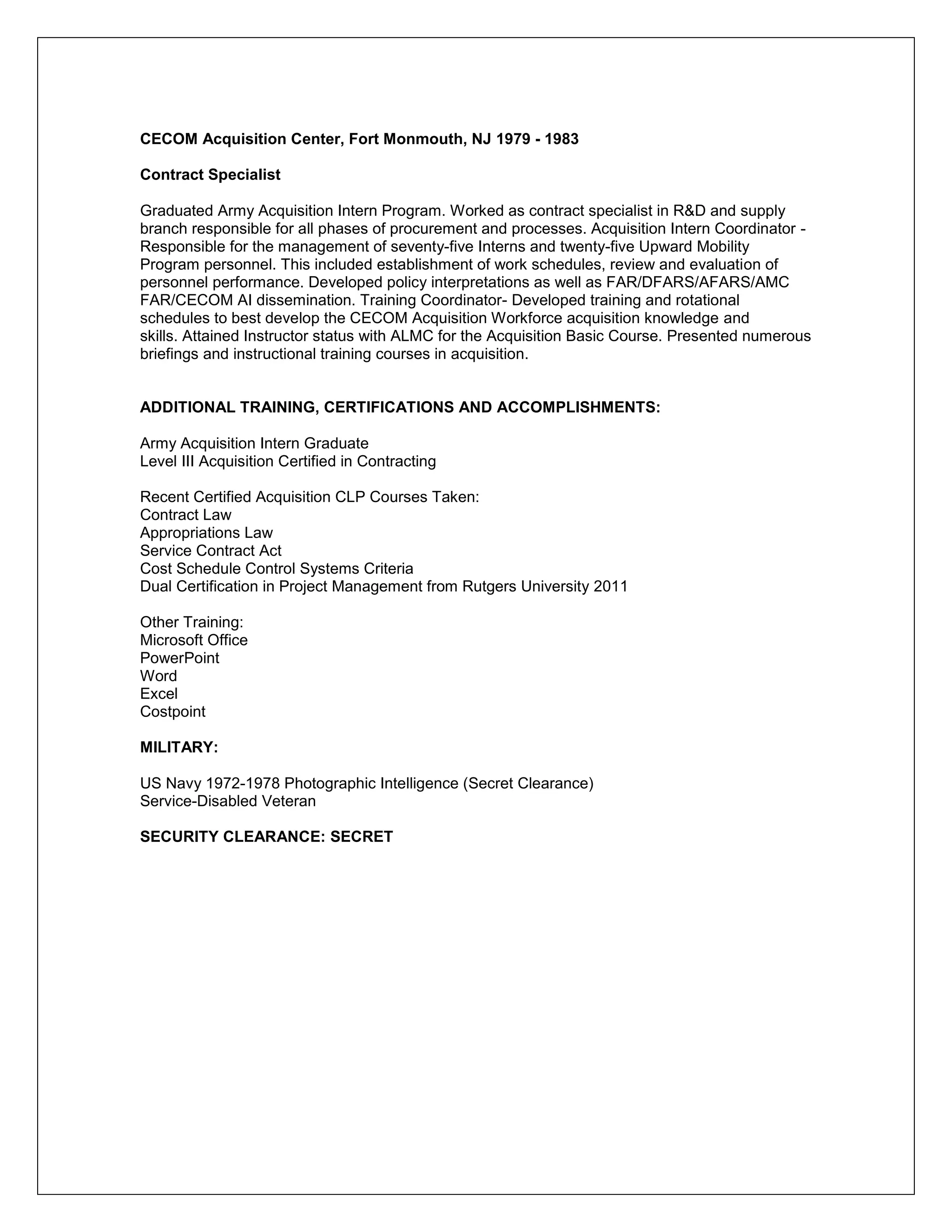 PETER CAPOZZOLI RESUME 2016 | PDF