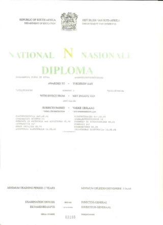 National Engineering Diploma | PDF
