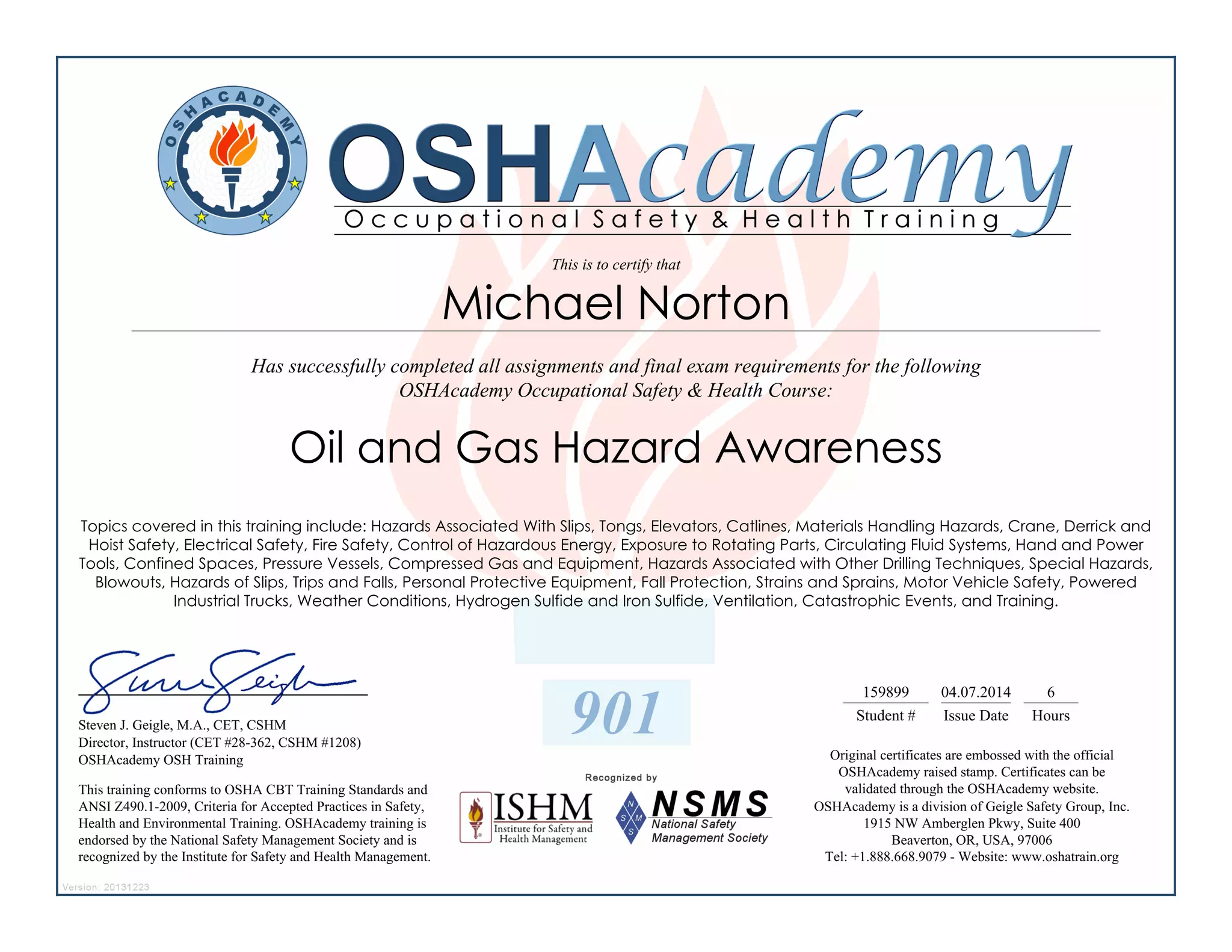 Oil And Gas Hazard Awareness | PDF