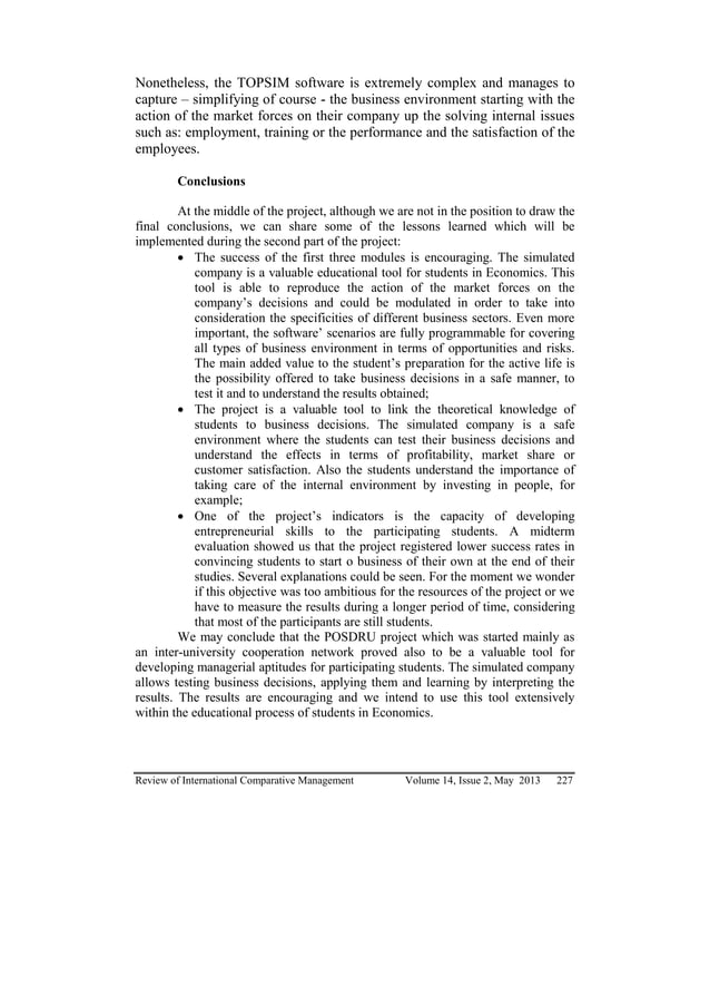 POSDRU Description | PDF