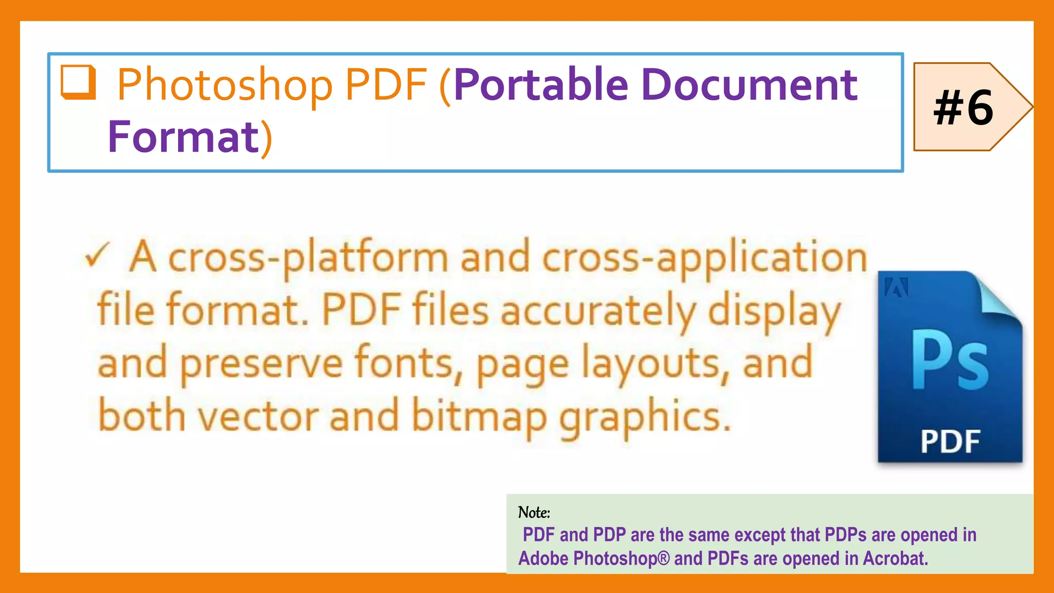 9 File Formats That Support Adobe Photoshop | PPTX