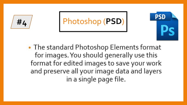 9 File Formats That Support Adobe Photoshop | PPTX