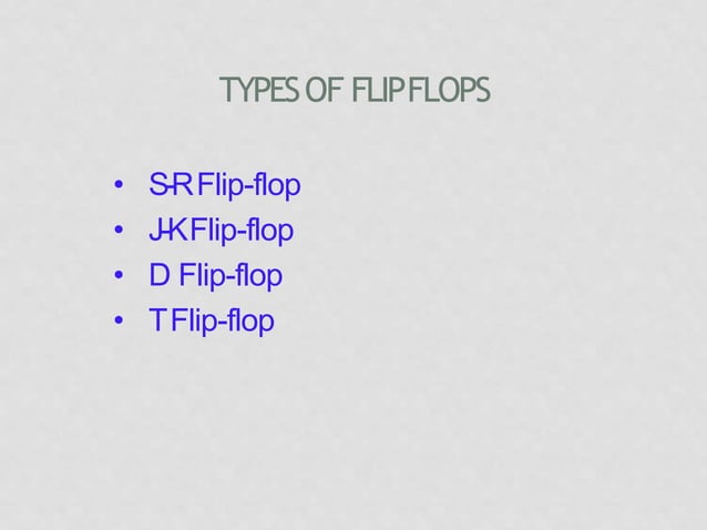 flip flops | PPTX