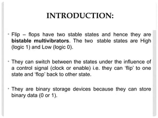 Flipflopsupdated explanation and applications.pptx