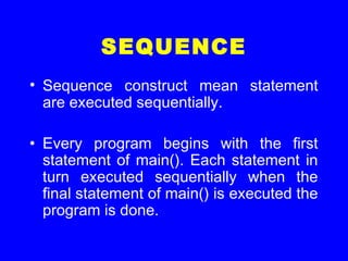 Flow of Control | PPT