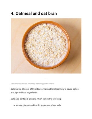 9 foods to help balance blood sugar levels | PDF