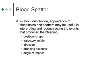Forensic Serology | PPT