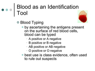 Forensic Serology | PPT