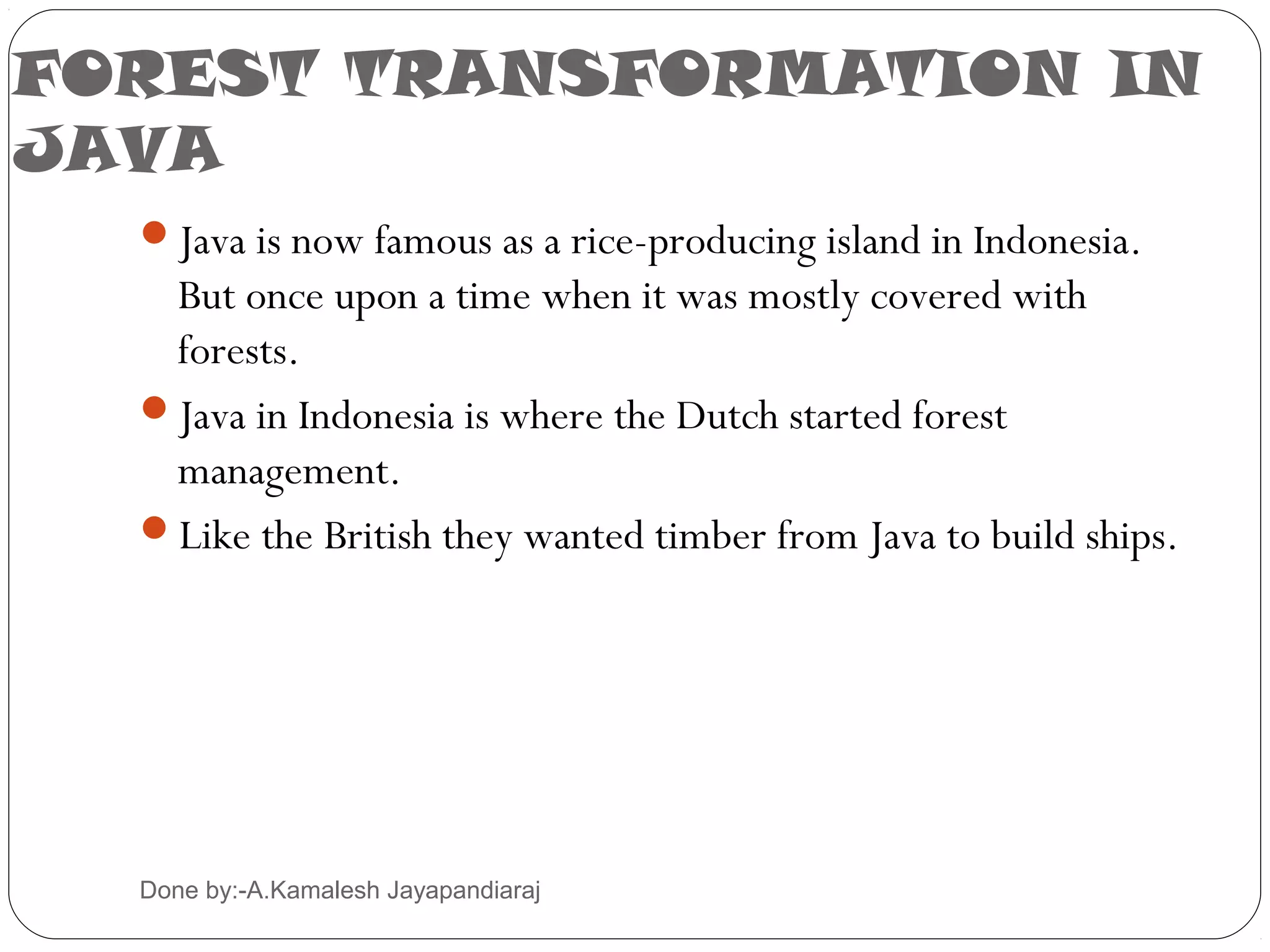 9 forest society and colonialism by kamalesh | PPT