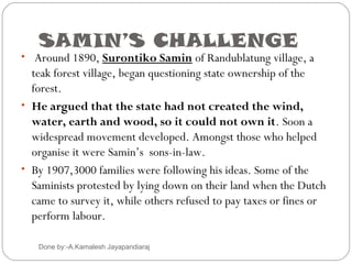 9 forest society and colonialism by kamalesh | PPT