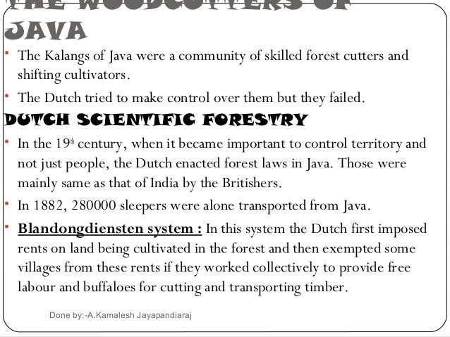 9 forest society and colonialism by kamalesh