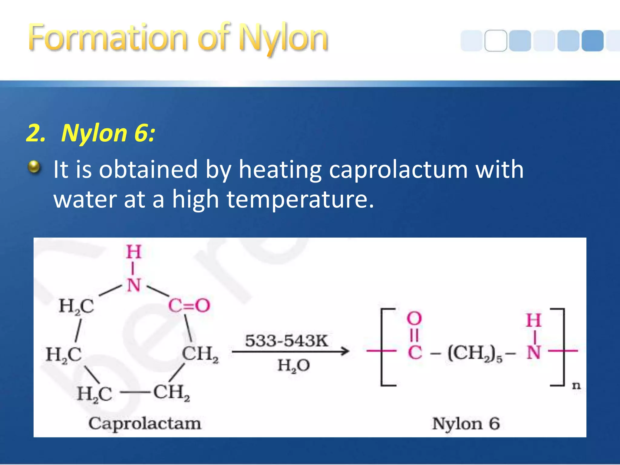 formation and uses of pvc and nylon | PPTX