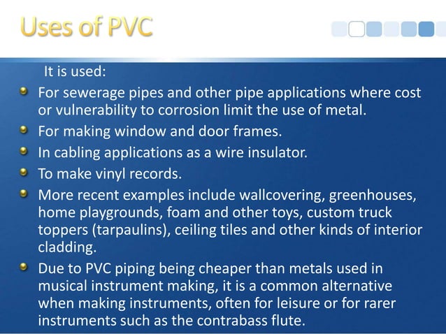 formation and uses of pvc and nylon | PPTX | Chemistry | Science
