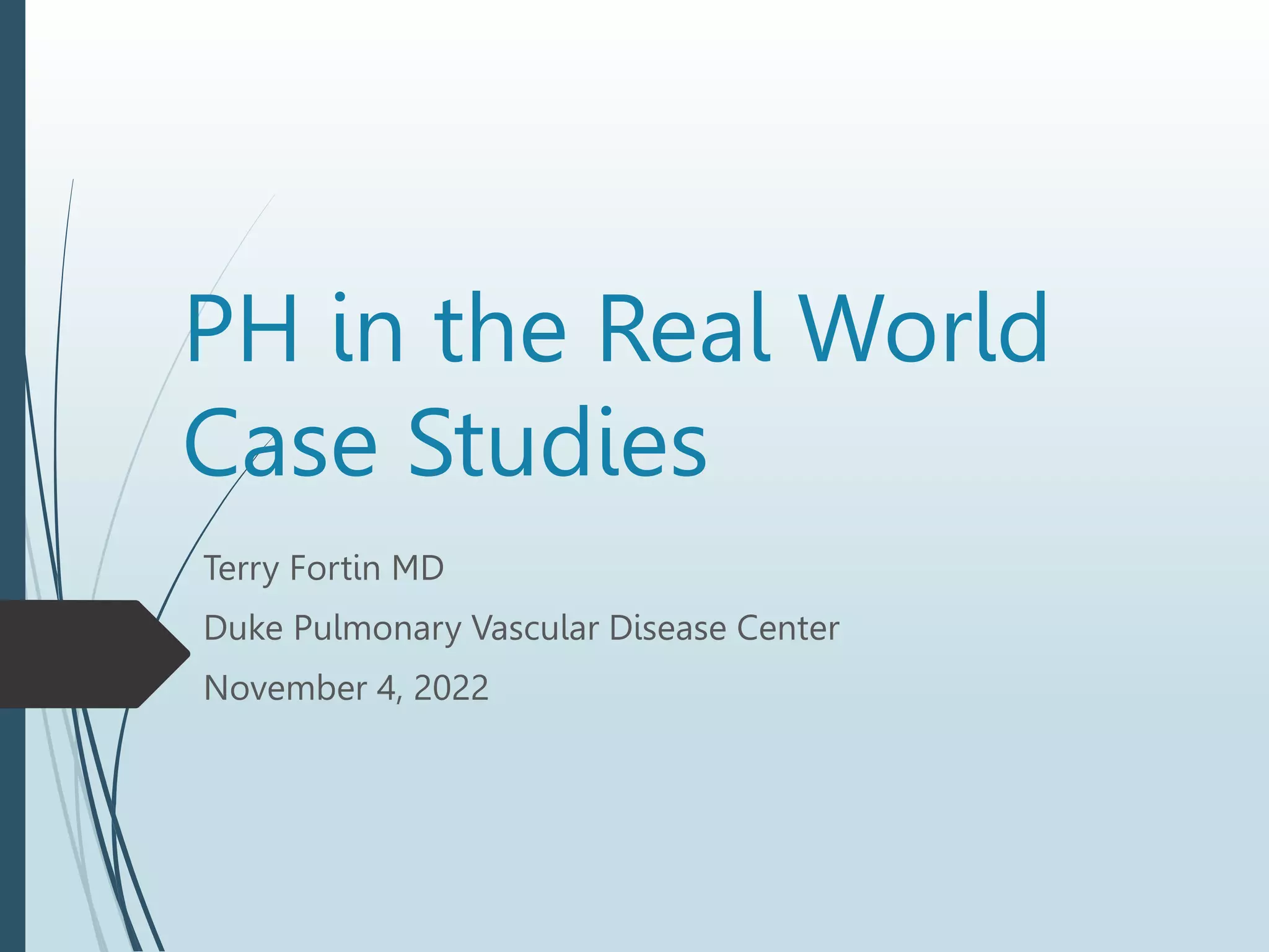 PH in the Real World - Case Studies | PPTX