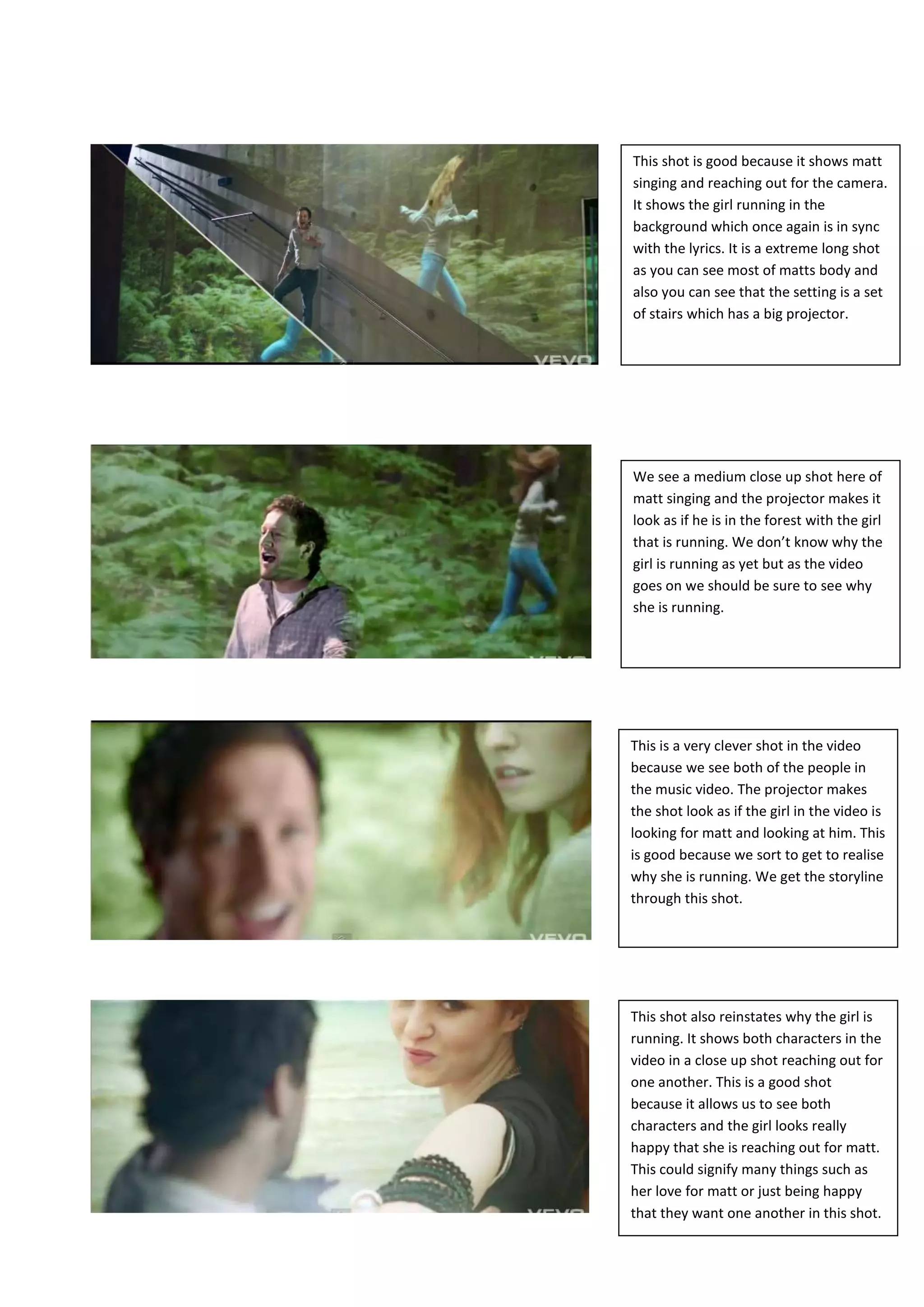 9 frame analysis | DOCX | Music Video | Genres