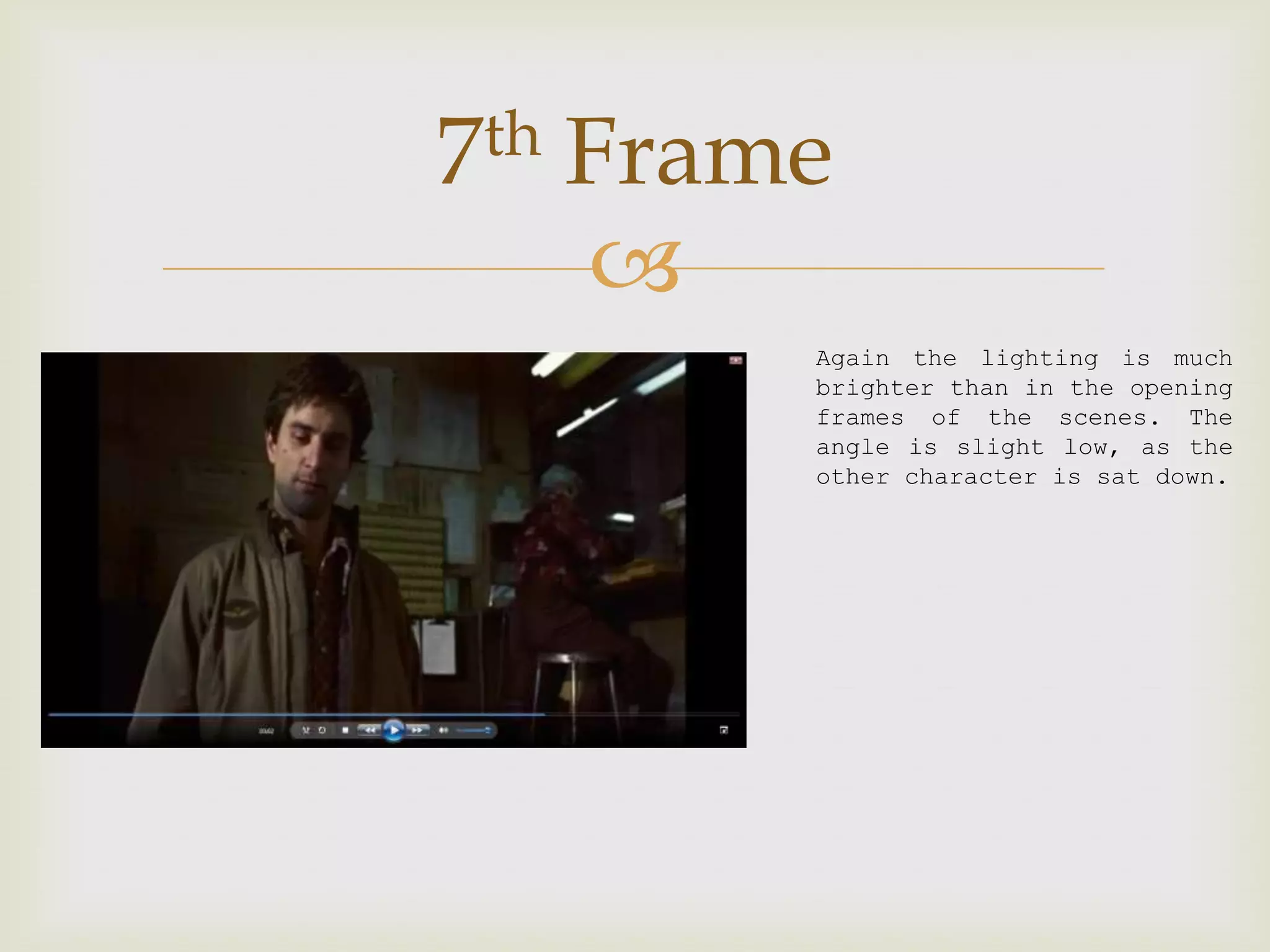 9 frame analysis | PPT