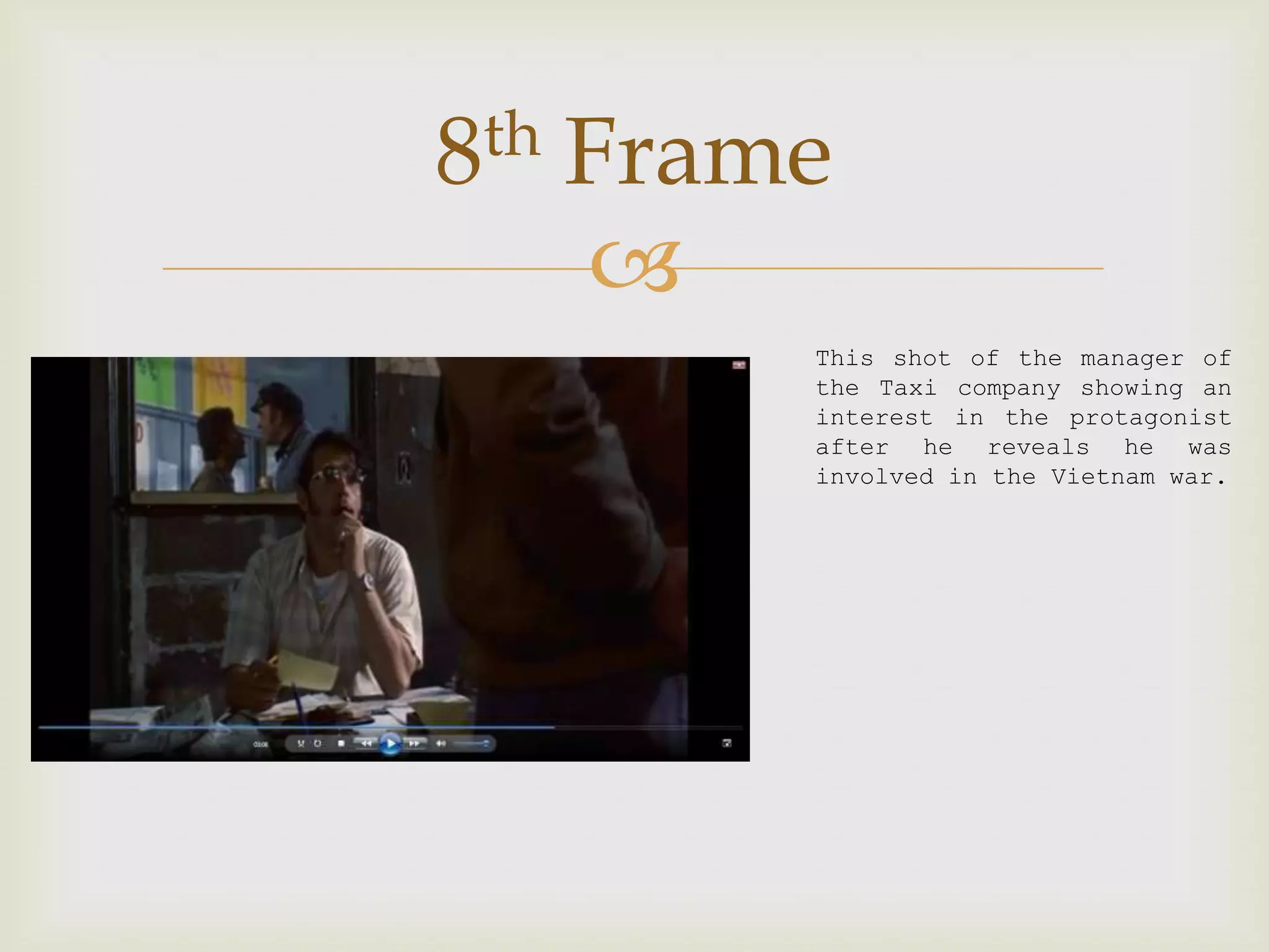 9 frame analysis | PPT
