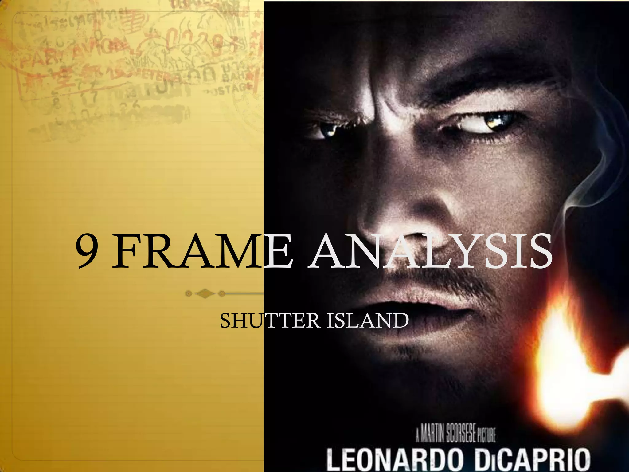 9 frame analysis | PPT