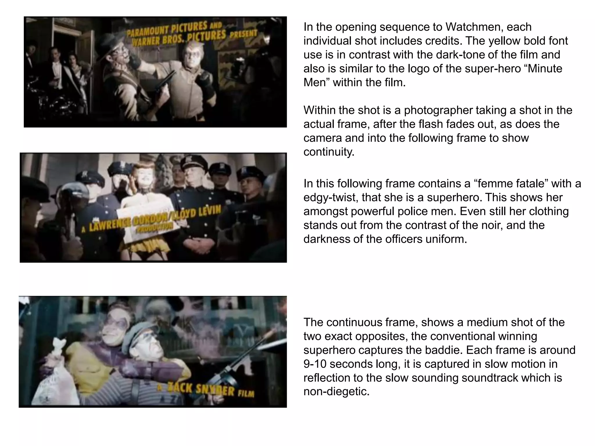 9 frame analysis | PPT