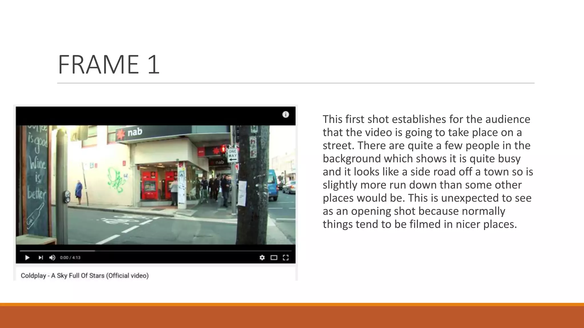 9 Frame Analysis | PPTX | Music Video | Genres