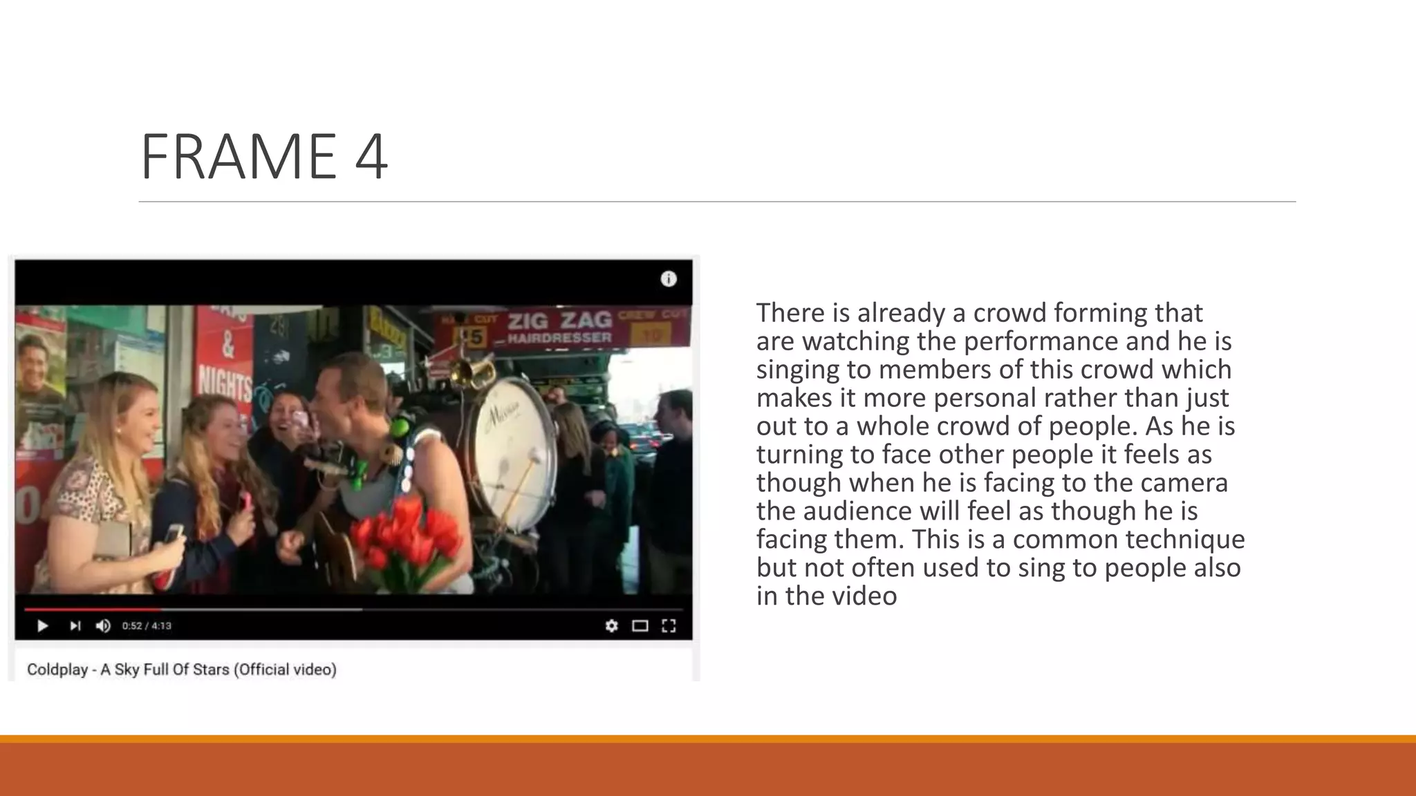 9 Frame Analysis | PPTX | Music Video | Genres