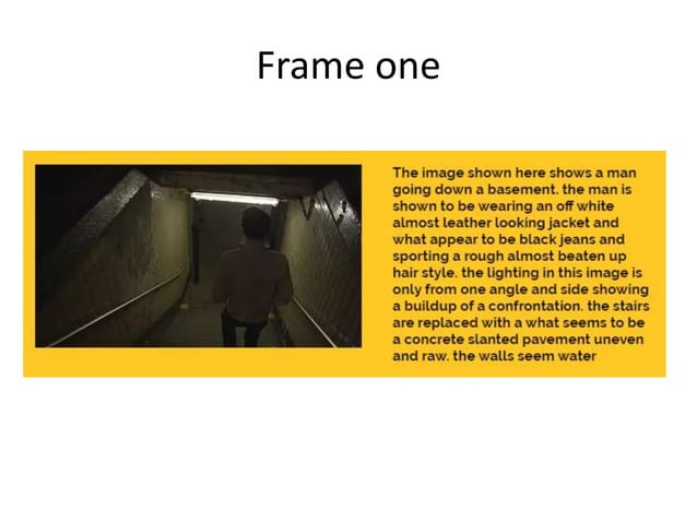 9 frame analysis power point | PPT