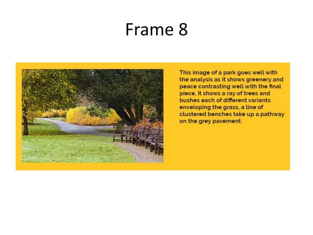 9 frame analysis power point | PPT
