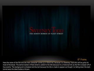 Sweeney Todd Title