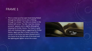 9 frame structure analysis | PPTX