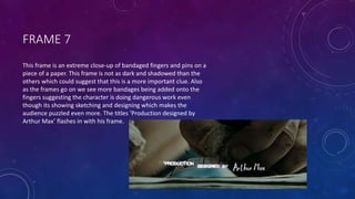 9 frame structure analysis | PPTX