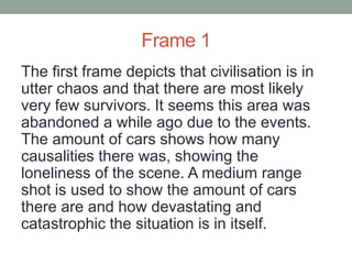 9 frame structure analysis of ‘the walking | PPTX