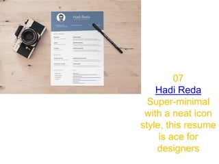 9 free resume template | PPTX