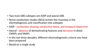 Electrodiagnosis of GBS | PPTX