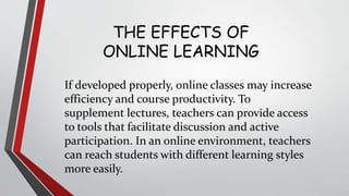 Online Education | PPTX