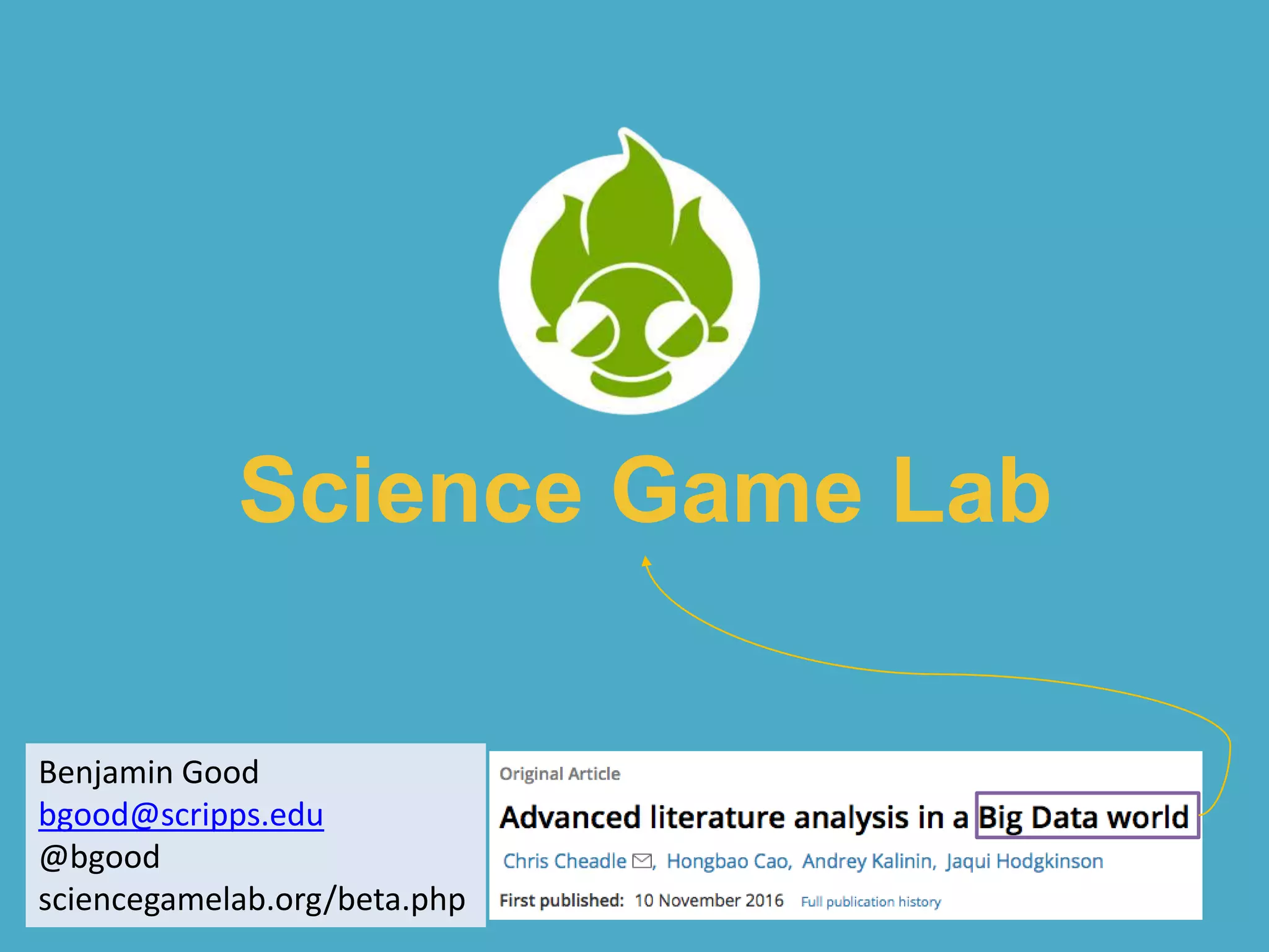 Science Game Lab | PPTX