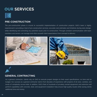 GAG ENGINEERING PROFILE.BEST STEEL STRUCURE BUILDERS | PDF