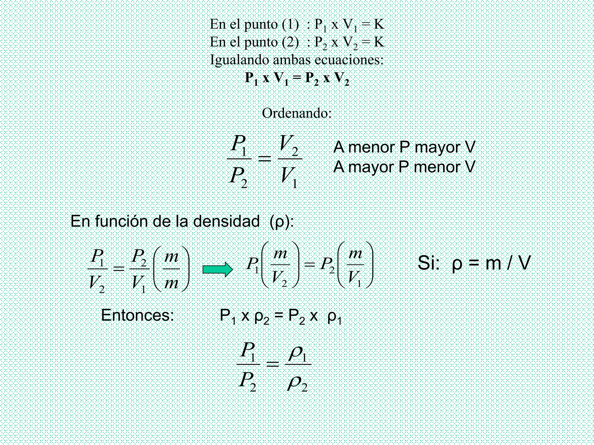 Teoria de los gases ideales comportamiento | PPT