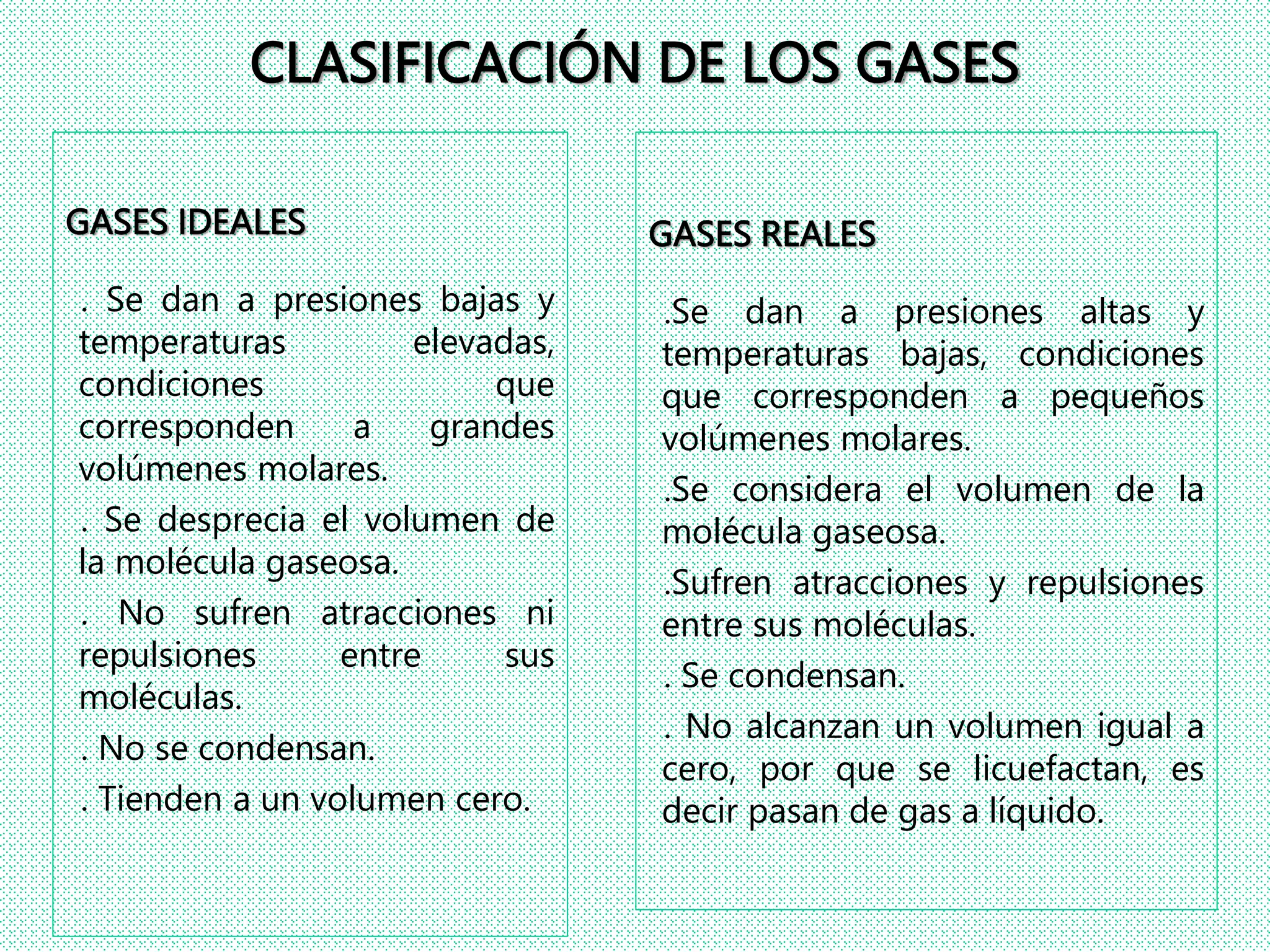 Teoria de los gases ideales comportamiento | PPT