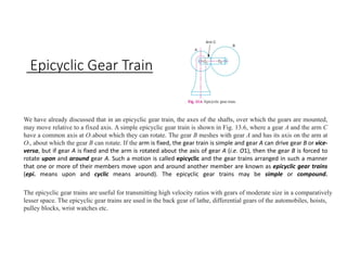 9 Gears wheel systems and their functions | PPT
