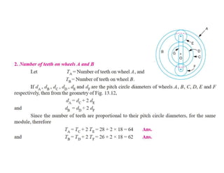 9 Gears wheel systems and their functions | PPT
