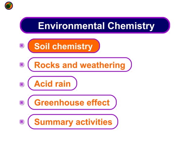 9 g environmental chemistry | PPT