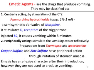 Pharmacology of Gastrointestinal Diseases | PPT