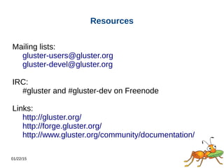 Gluster fs current_features_and_roadmap | PPT