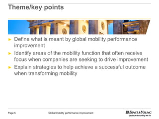 EY Human Capital Conference 2012: Global mobility performance ...