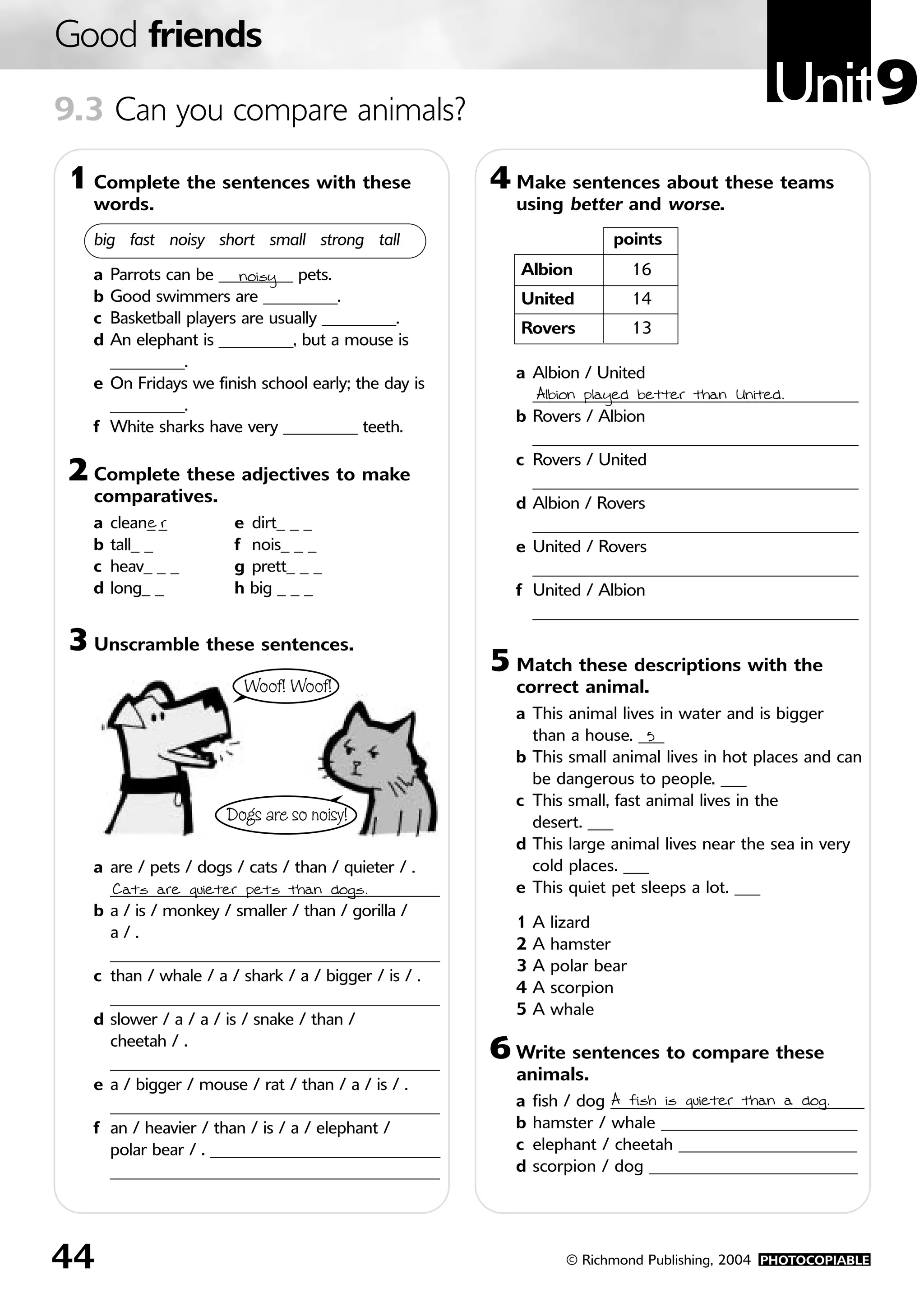 Unit 9 Good Friends | PDF