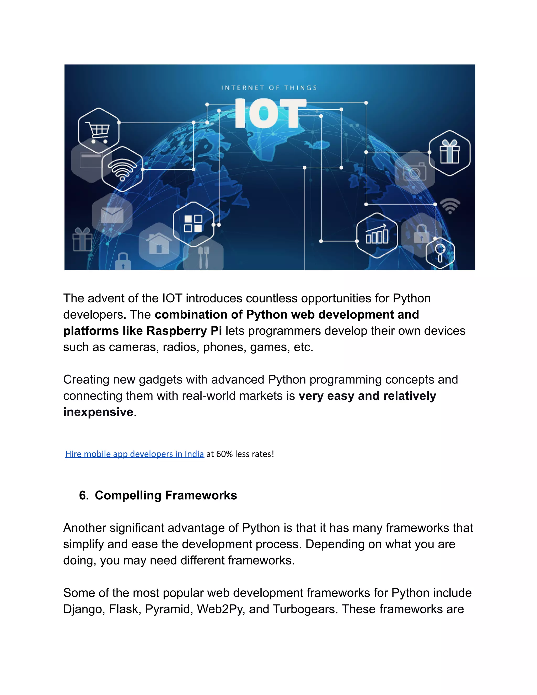 9 good reasons why you must consider python for web applications | PDF