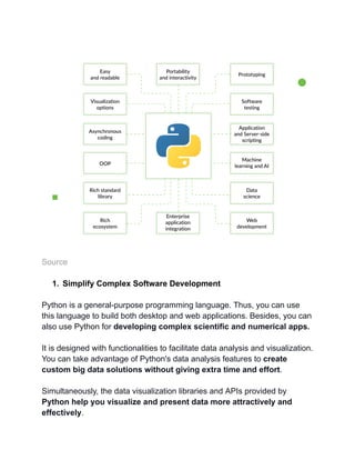 9 good reasons why you must consider python for web applications | PDF
